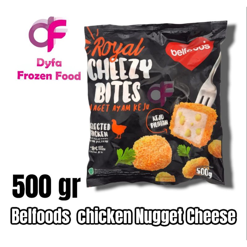 Jual Belfoods Nugget Cheezy Bites 500gr | Shopee Indonesia