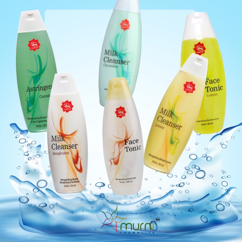 Jual [BESAR ] VIVA MILK CLEANSER , ASTRINGENT , FACE TONIC 200ML ...