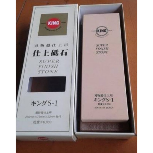 Jual Batu Asah Grade 6000 sharpening stone Super Finishing KING DELUXE STONE | Shopee Indonesia