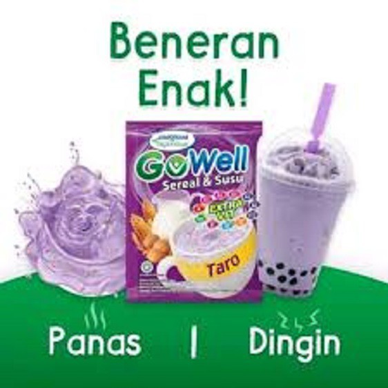 Jual Gowell Sereal Susu Taro sachet Renceng ( 10 sachet ) | Shopee ...