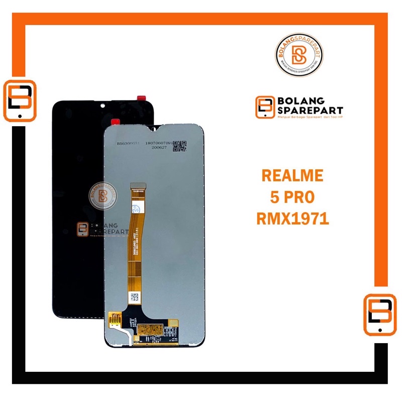 Jual LCD REALME 5 PRO / REALME Q / RMX1971 + TOUCHSCREEN | Shopee Indonesia