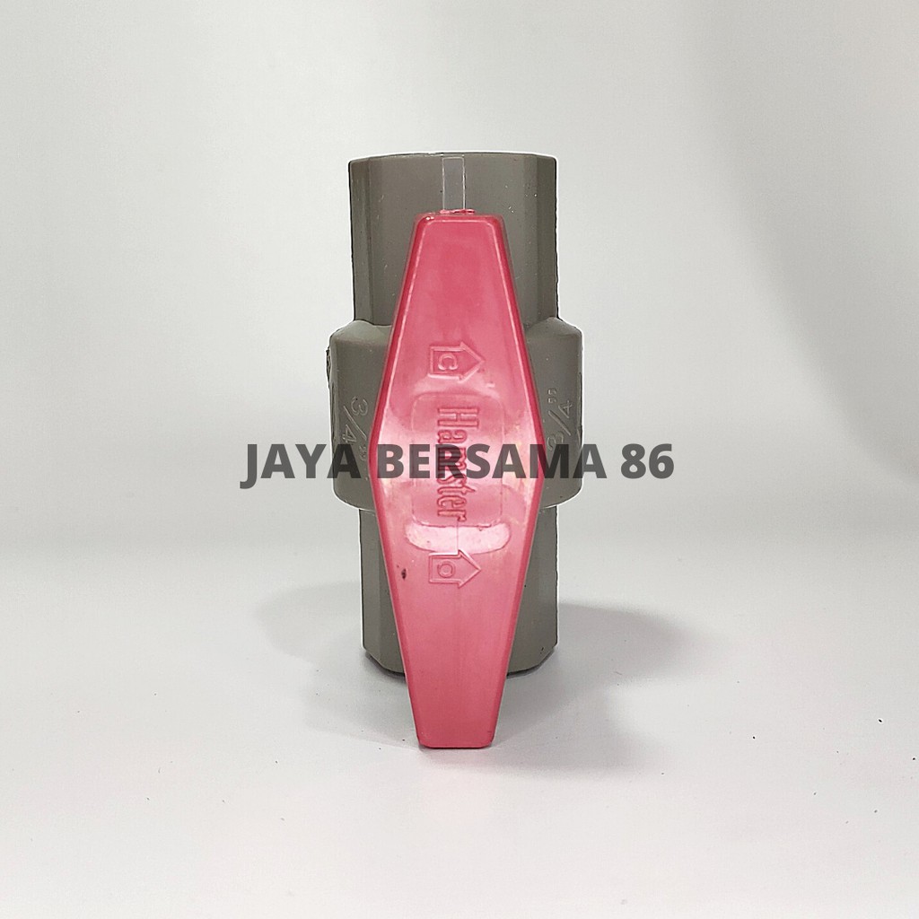 Jual BALL VALVE PLASTIK POLOS / BALLVALVE STOP KRAN KERAN PIPA PARALON ...
