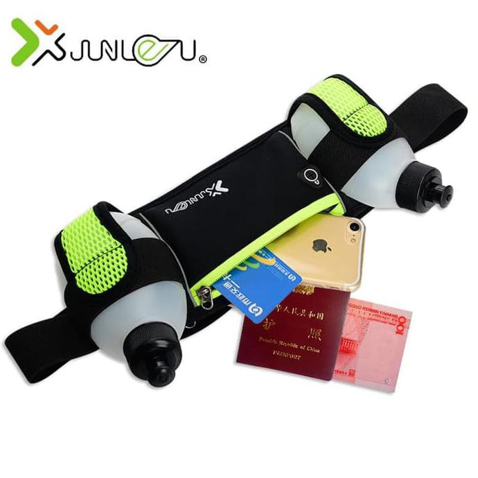 Jual Tas Pinggang Botol Tas Lari Sports Running Belt Free 2 Botol ...