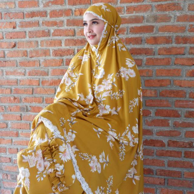Jual Mukena katun rayon ( mustard ) | Shopee Indonesia