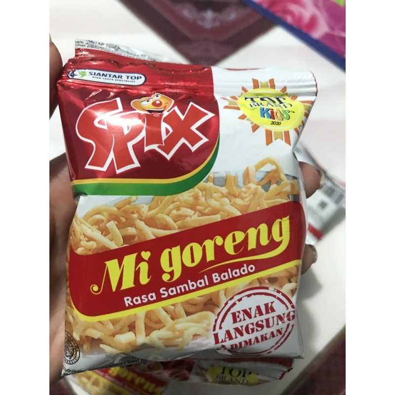 Jual JAJANAN JADUL SPIX MIE GORENG ISI 10 PCS | Shopee Indonesia