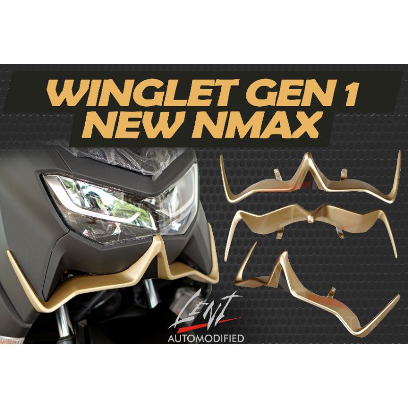 Jual Winglet Gen 1 New Nmax, original by Lent Automodified | Shopee ...