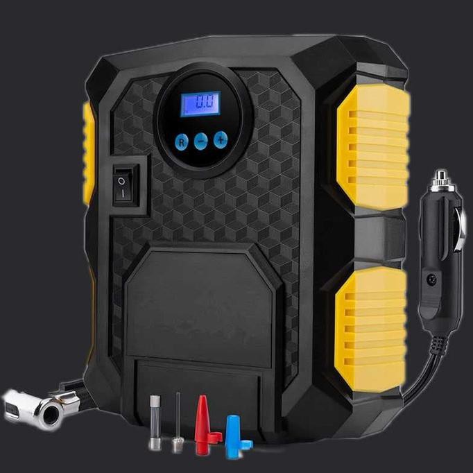 Jual Pompa Ban Mobil Angin Motor Elektrik Listrik Digital 150 PSI Air ...