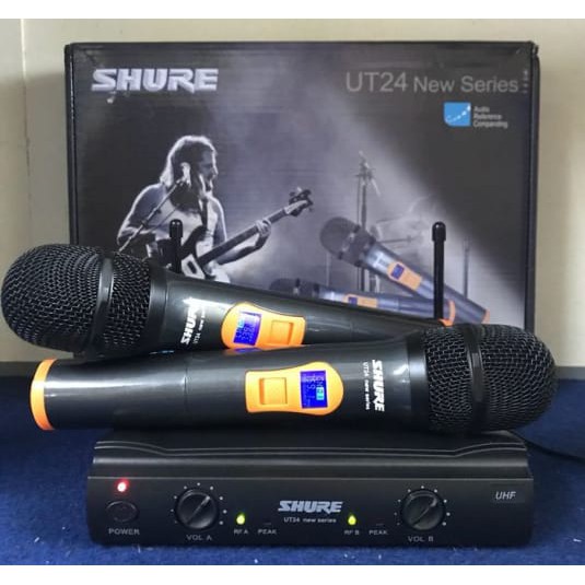 Jual Mic SHURE UT 24X/UT 24x Wireless Microphone | Shopee Indonesia