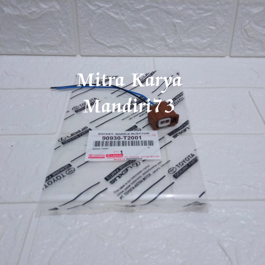 Jual soket injector socket nozzle toyota avanza inova yaris vios xenia ...