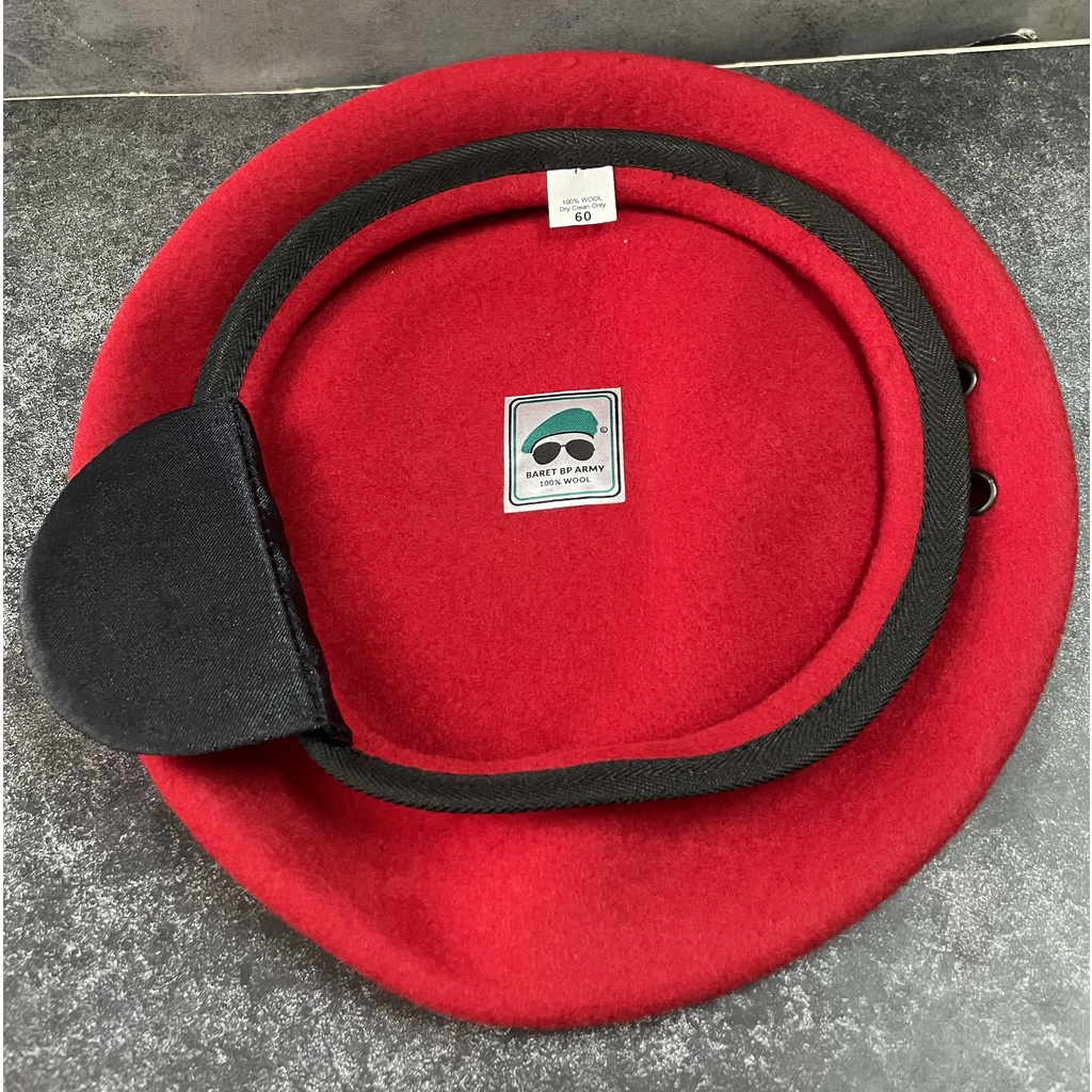 Jual Baret Kacamata Kopassus - Baret Kopassus - Baret Merah - Baret ...