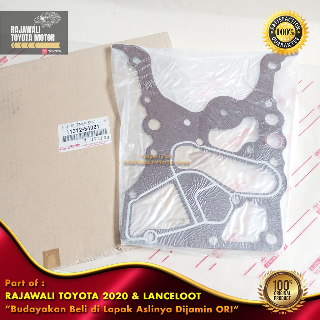 Jual Paking Timing Belt Kijang Diesel Cover Gasket Gareng Original Genuine Toyota 11312-54021 ...
