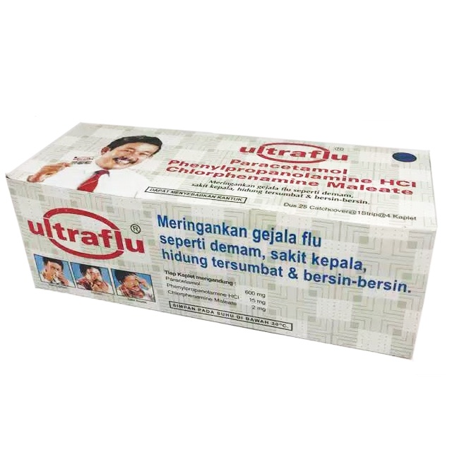 Jual Ultraflu 1 Box 25 Lembar | Shopee Indonesia