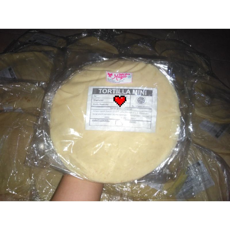 Jual PROMO SALE Tortilla 20cm isi 10 dan 5 lembar Kulit kebab wrapper ...