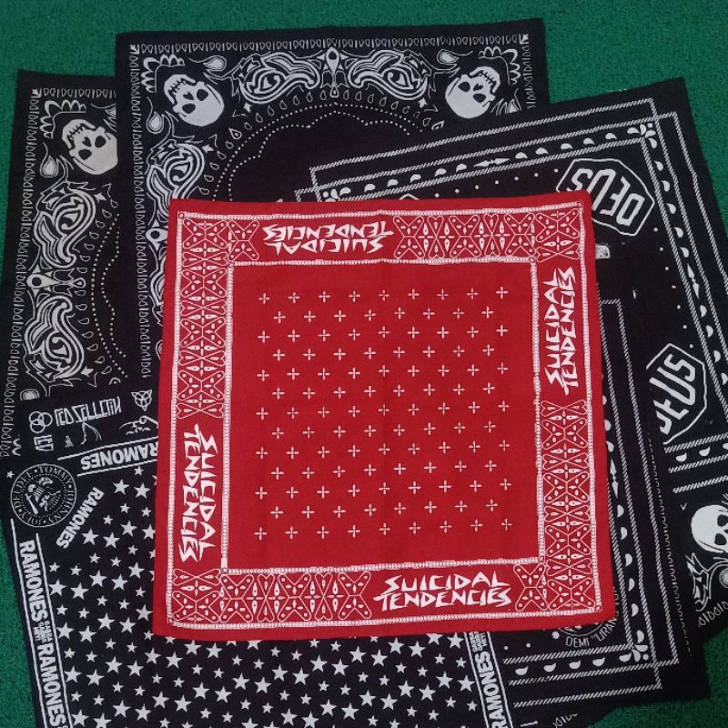 Jual New Art Slayer bandana SUICIDAL TENDENCIES premium super murah ...