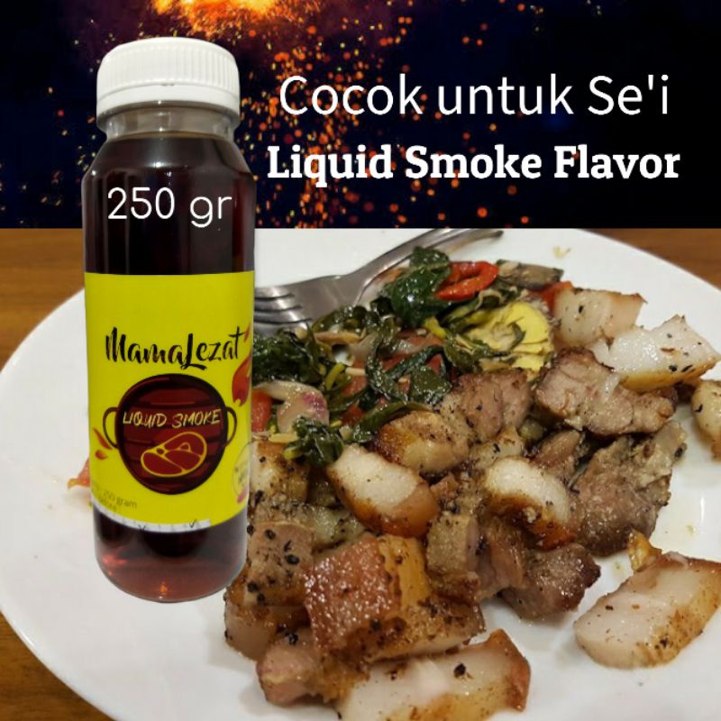 Jual Bumbu Aroma Asap MamaLezat 250 gram Perisa Sei dan BBQ / Liquid ...