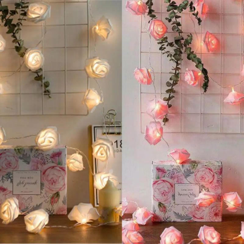Jual Tumblr lamp / Lampu tumblr rose mawar led lampu natal | Shopee ...