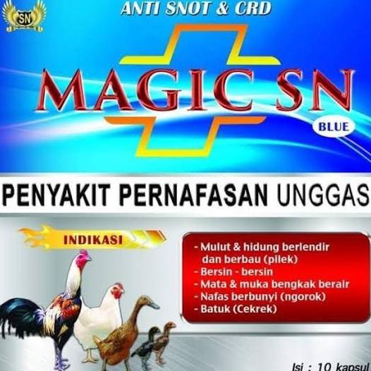 Jual Magic SN anti snot dan crd (penyakit pernapasan unggas) | Shopee ...