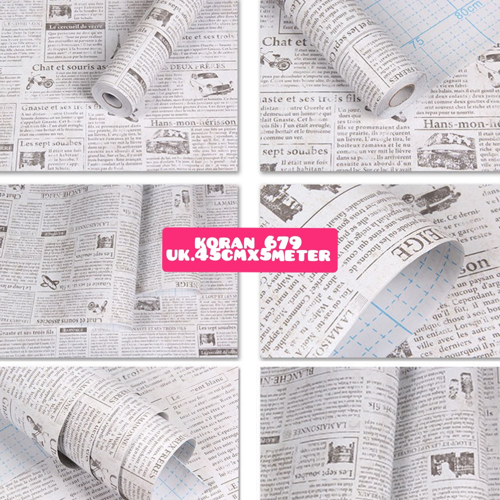 Jual WALLPAPER DINDING KORAN | WALLPAPER RETRO | WALLPAPER DINDING ...