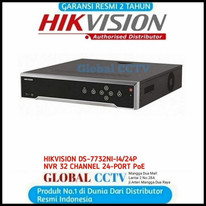 Jual Nvr Hikvision 7732Ni-I4/24P Nvr 32 Channel 24-Port Poe | Shopee ...