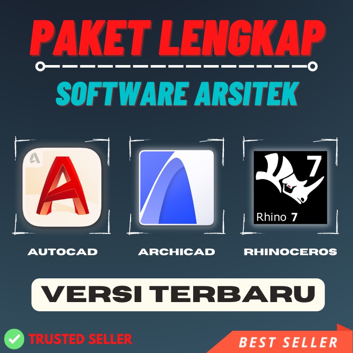 Jual Paket Lengkap Software Arsitek (Versi Terbaru) | Shopee Indonesia