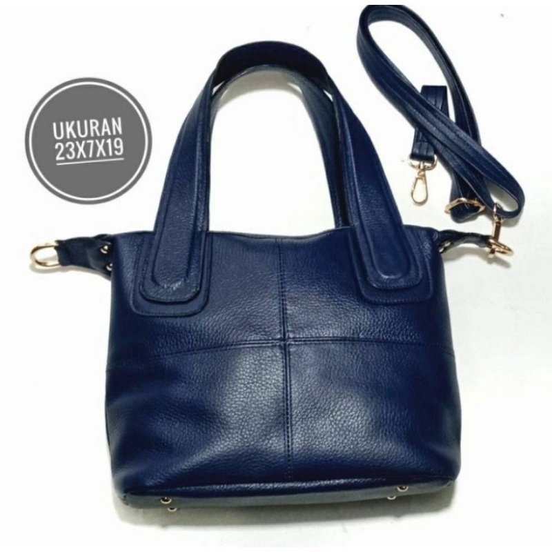 Jual Handbag Kulit Wanita - Tali Panjang Untuk Selempang - Kulit Sapi ...