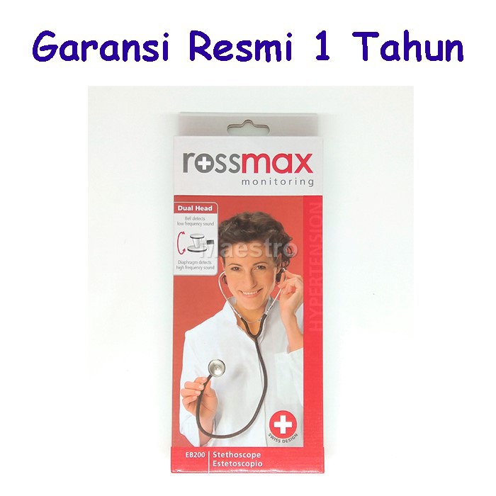 Jual Stetoskop Rossmax EB200 Stethoscope EB 200 Dual Head | Shopee ...