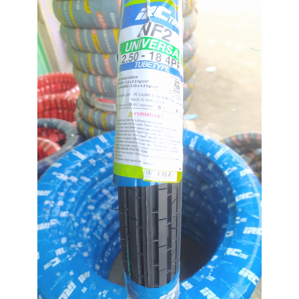 Jual Ban Motor Luar IRC Ukuran 2.50-18 Ring 18 Non Tubless Ban SNI ...