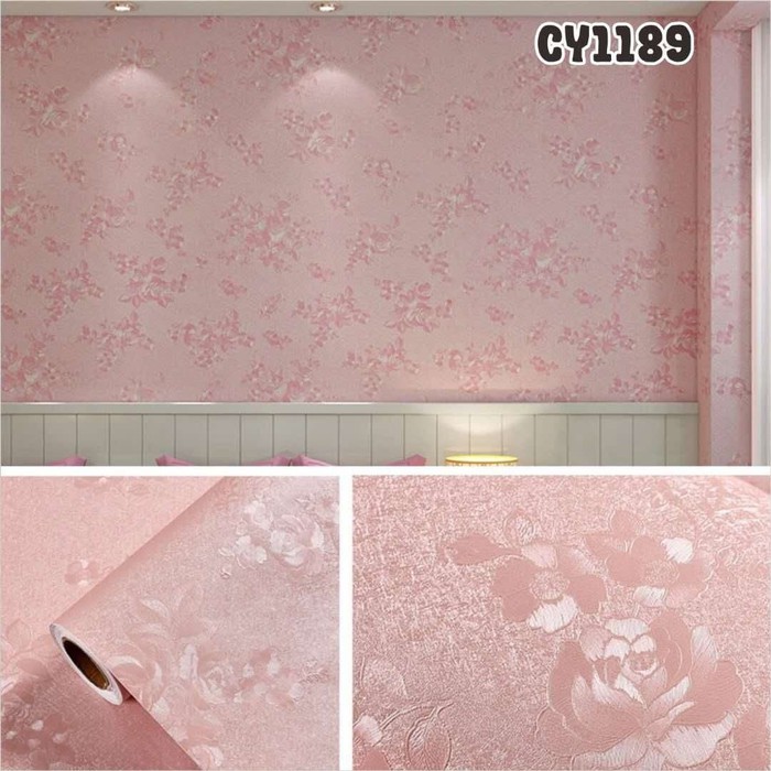 Jual HOME INTERIOR STORE Wallpaper Dinding 45cm X 8m Stiker Dinding ...