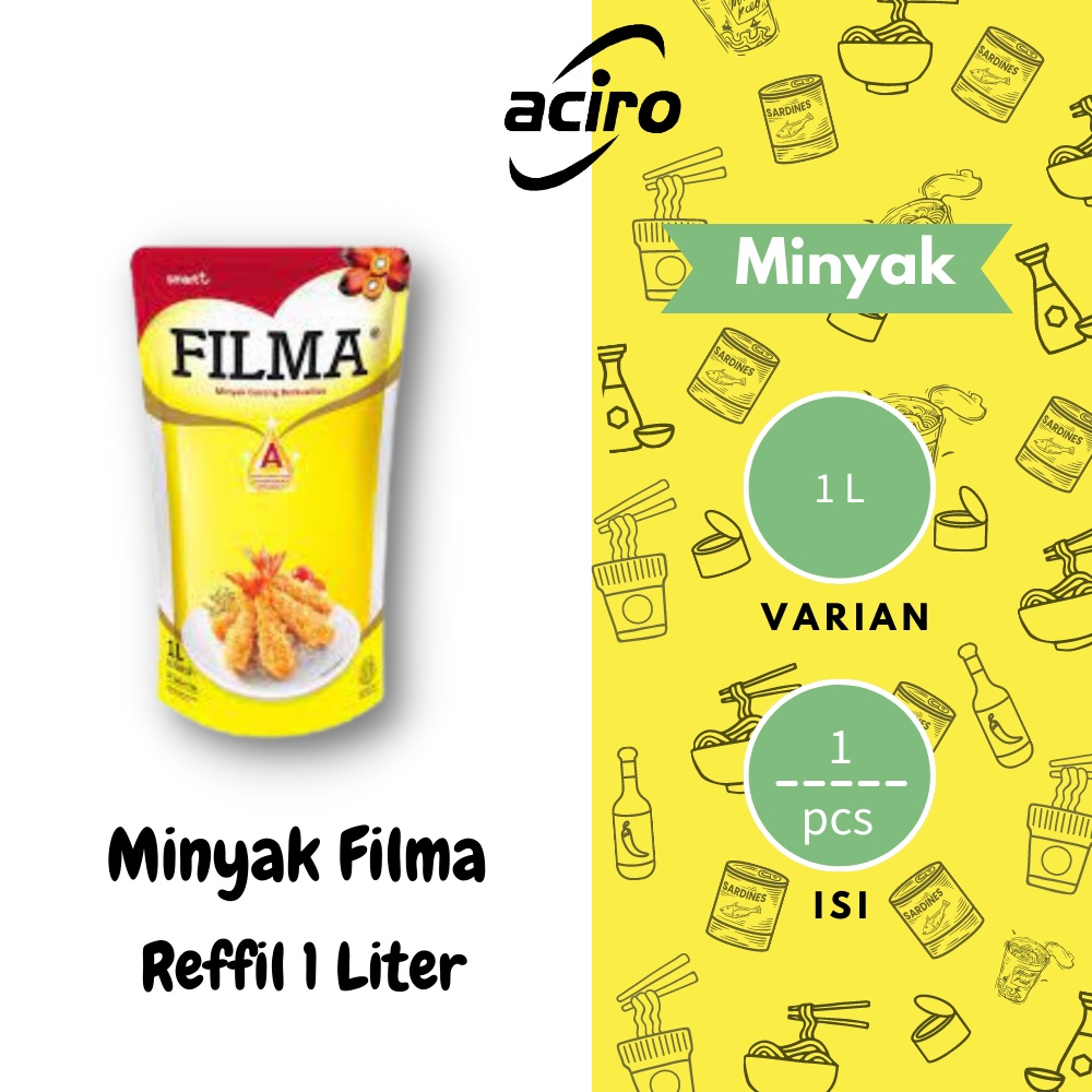 Jual MInyak Goreng Filma Refill 1 Liter per 1 pcs | Shopee Indonesia