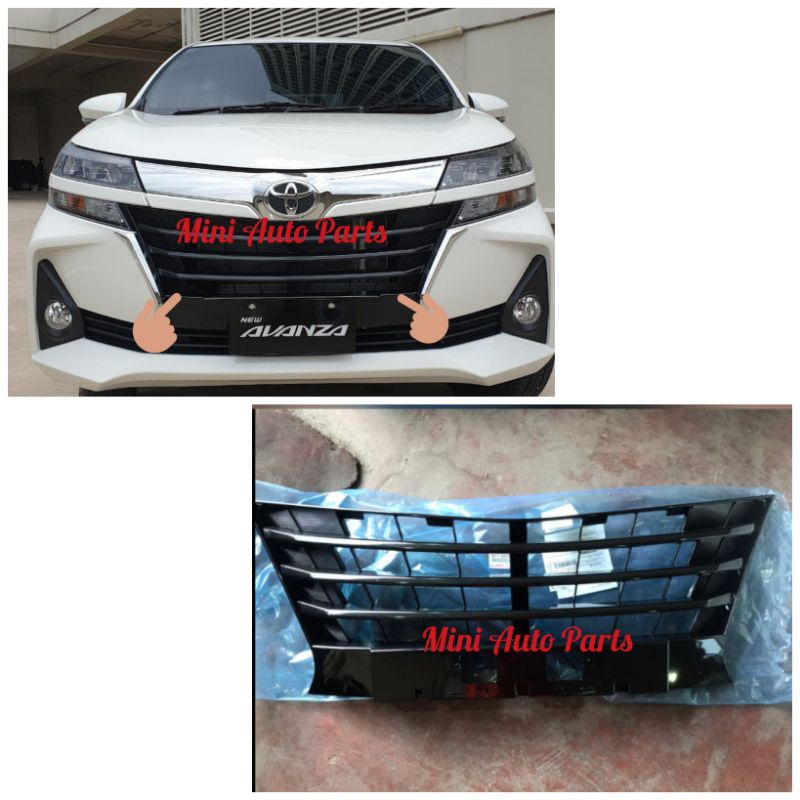 Jual RAM / Gril / GRILLE / Grill / BEMPER Bumper DEPAN Avanza XENIA 2019-2020 Original | Shopee ...