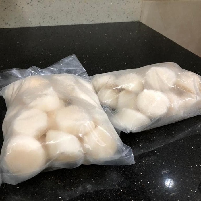 Jual SCALLOP US KEMASAN 500 GRAM - KERANG LAUT | Shopee Indonesia