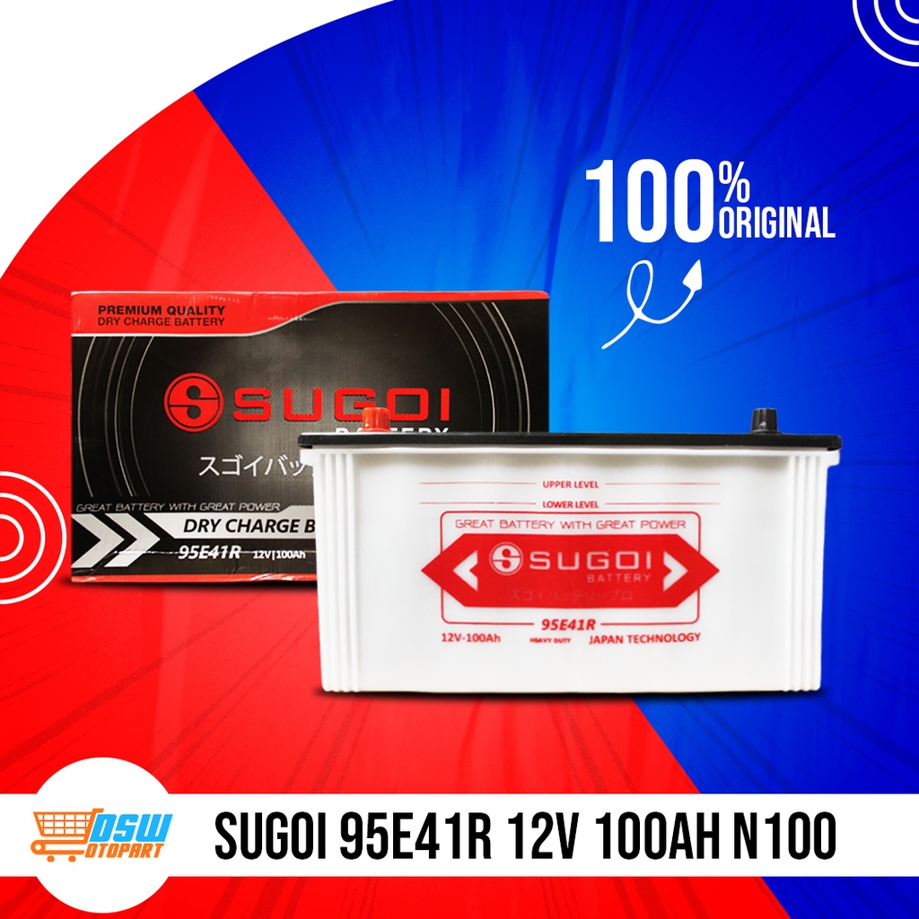 Jual SUGOI 95E41R 12V 100Ah N100 | Shopee Indonesia