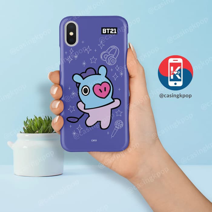 Jual Caseme casing Handphone KPOP BTS BTS BT21 MANG WITH STAR | Shopee ...