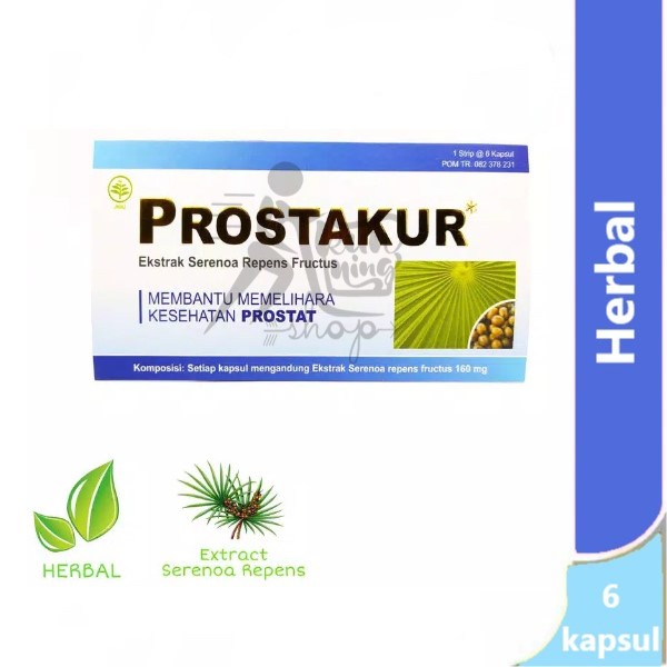 Jual Prostakur Strip @ 6 kapsul - obat saluran kemih kencing batu ...