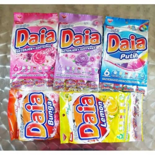 Jual ok_ngeng (ORI) DAIA Deterjen Bubuk 800Gram Tanpa Piring RANDOM ...