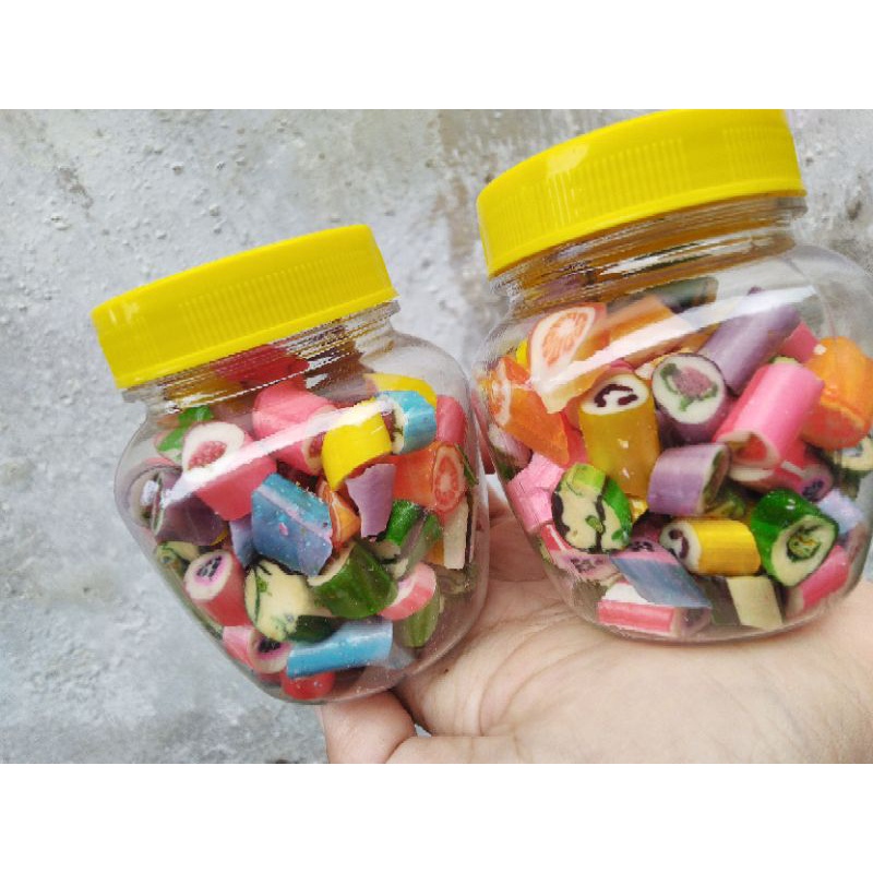 Jual Sticky Candy Permen Viral kemasan toples | Shopee Indonesia
