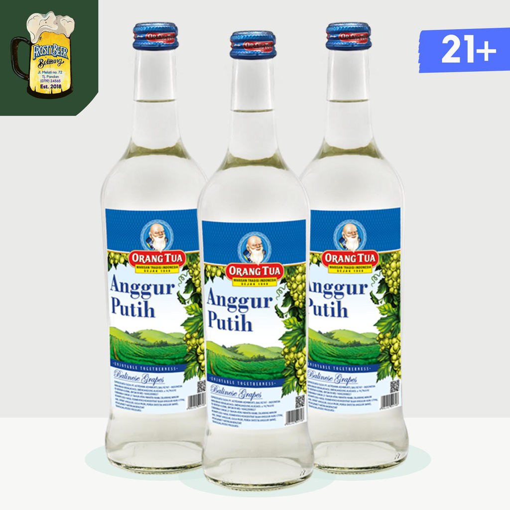 Jual Orang Tua Anggur Putih White Port OT 14.7% 620 ml | Shopee Indonesia