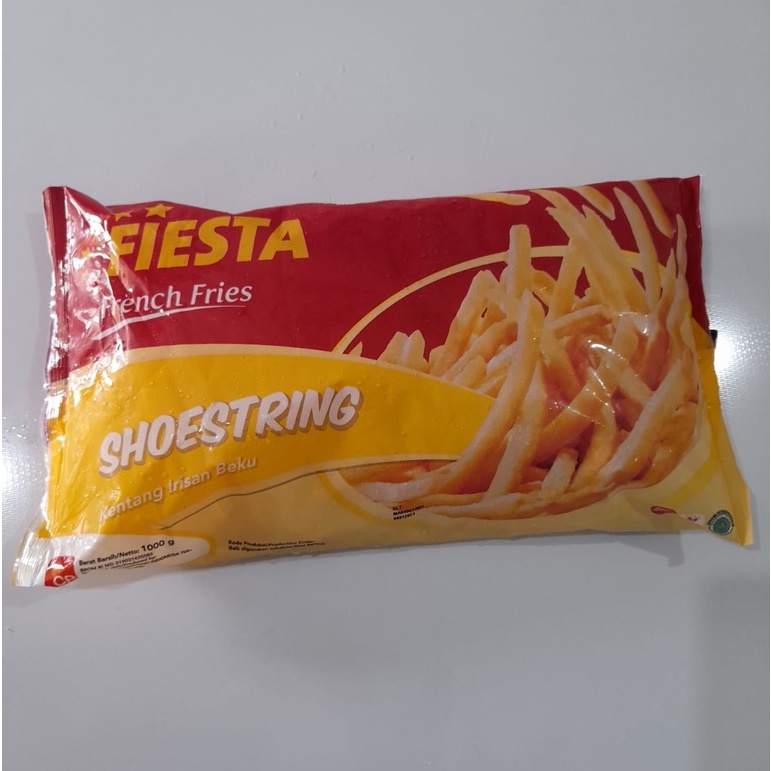Jual Fiesta French Fries Shoestring 1kg / Kentang Goreng Fiesta ...