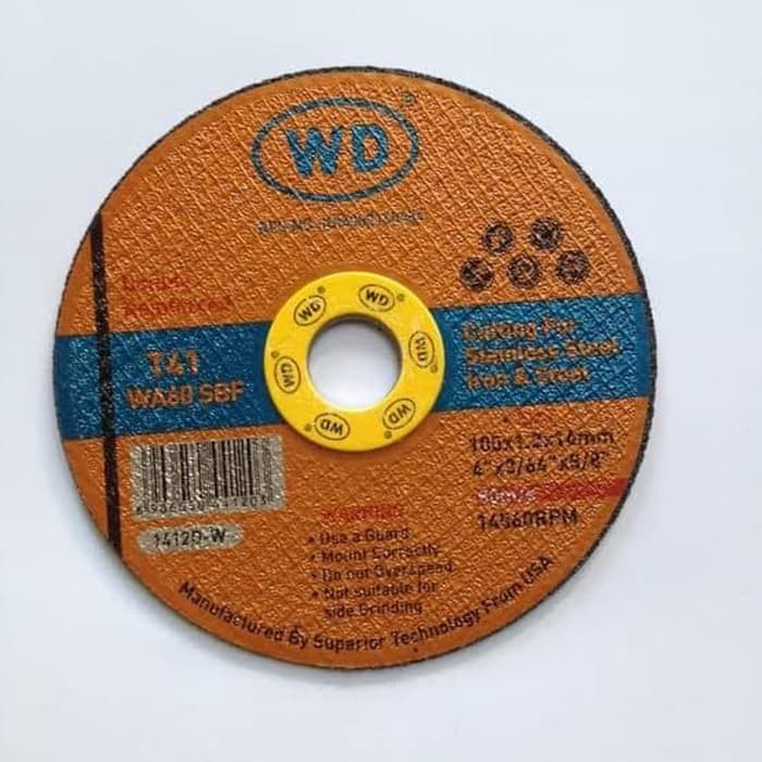 Jual BATU POTONG 4 INCH WD / BATU GERINDA POTONG 4 WD / CUTTING WHEEL 4 ...