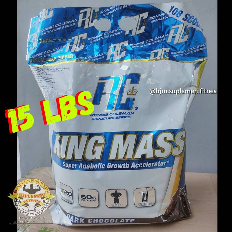 Jual Ronnie KingMass 15 Lbs Lb 15lb 15lbs XL Cole Coleman RC Gainer ...