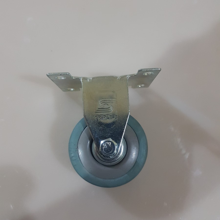Jual Roda lemari / rak karet abu abu 2 inch ( mati) | Shopee Indonesia