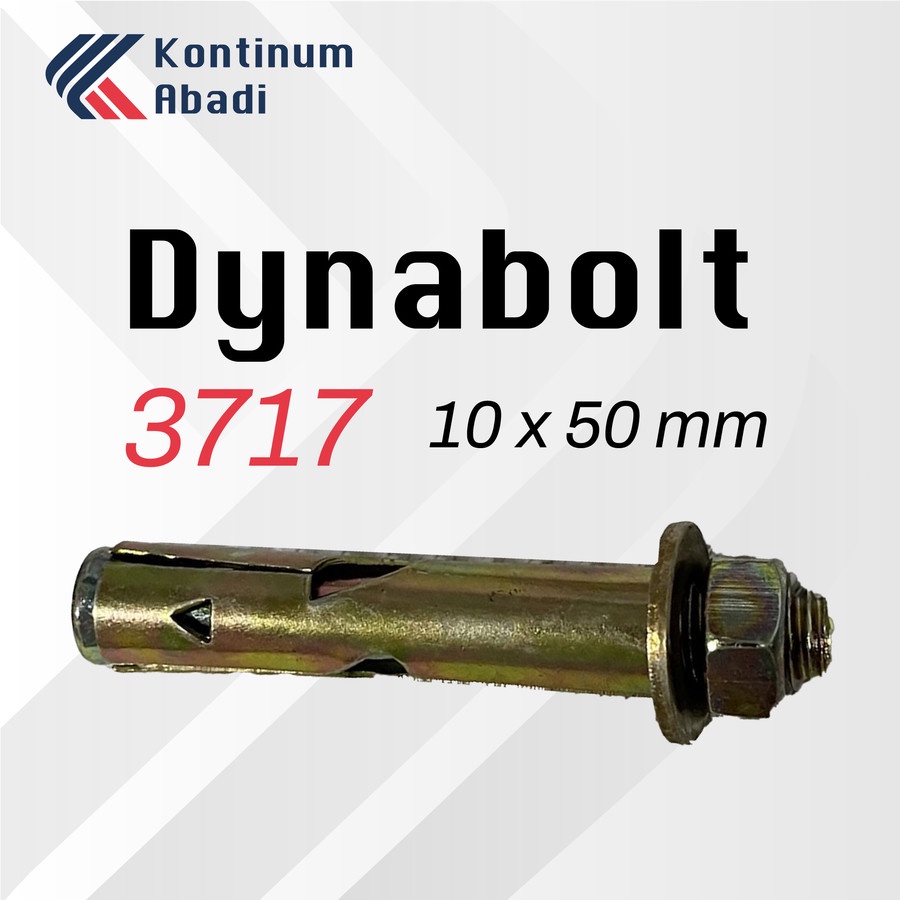 Jual DYNABOLT / DINABOLT / BAUT BETON 10x50 mm - 3717 | Shopee Indonesia