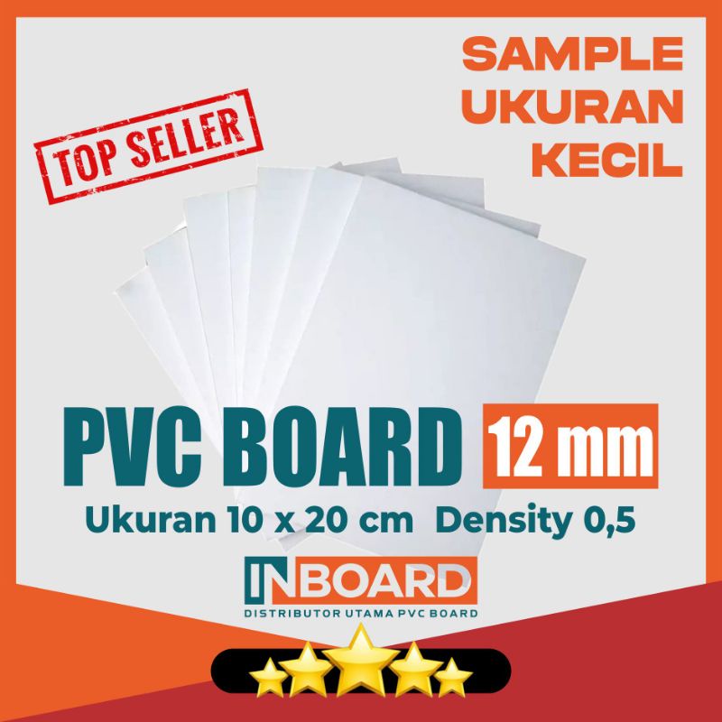 Jual SAMPLE Ukuran Kecil PVC Board "Plus" 12mm (20cm x 10cm) | Shopee ...