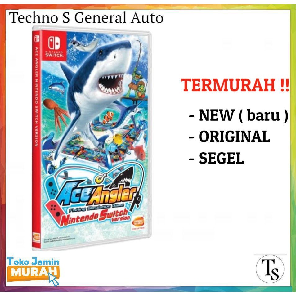 Jual Nintendo Switch Ace Angler - Game Mancing Nintendo Switch | Shopee ...