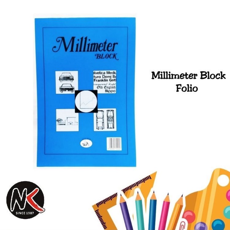 Jual Buku Millimeter Block Folio | Shopee Indonesia