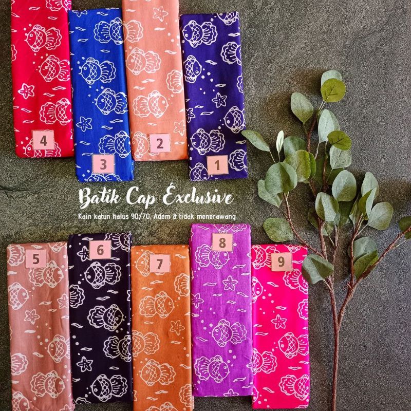 Jual kain batik cap garutan esklusive halus aneka warna murah terbaru ...