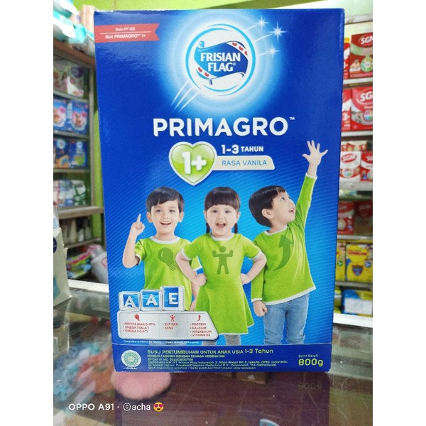 Jual Frisian Flag Primagro 1+ Vanila 750g | Shopee Indonesia
