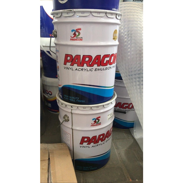 Jual Cat Paragon Putih Kemasan Pail / Cat Tembok Interior / KHUSUS ...