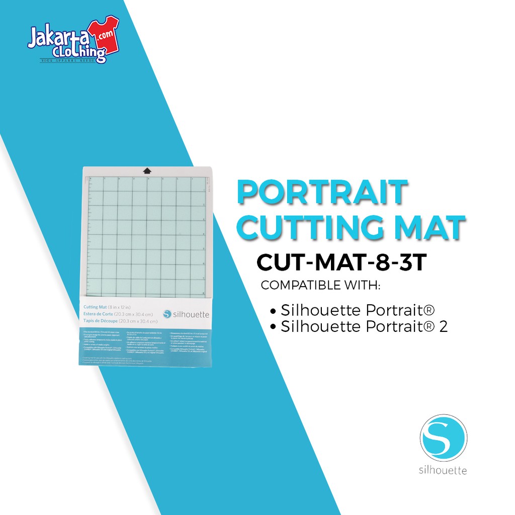 Jual Cutting Mat 9x12inch Silhouette Portrait/ Cutting Mat Portrait ...