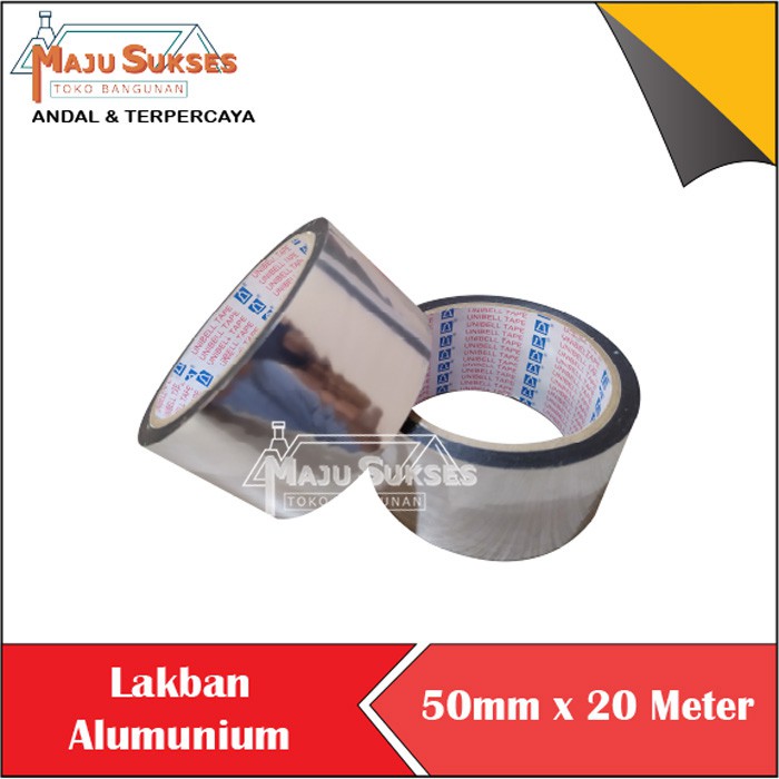 Jual LAKBAN METALIZE LAKBAN ALUMUNIUM FOIL TAPE ALUMINIUM FOIL TAPE ...